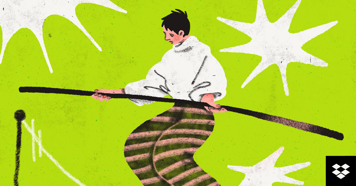 How to embrace creative tension and do your best work | Dropbox Blog