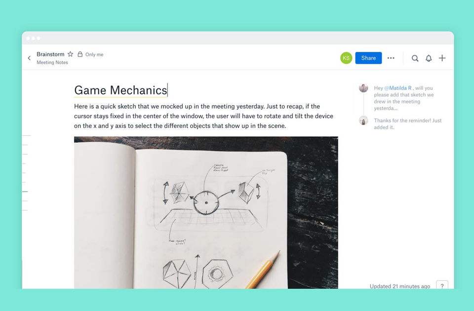 Working Better Together With Dropbox Paper Dropbox Blog