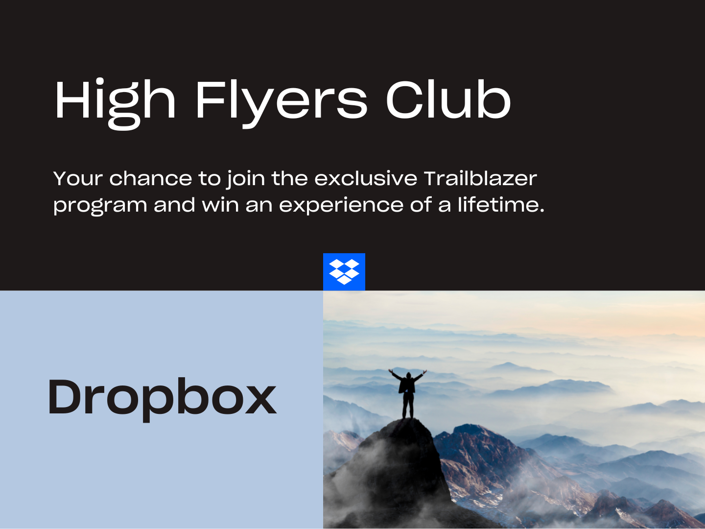 High Flyers Club - Trailblazer Program - Dropbox