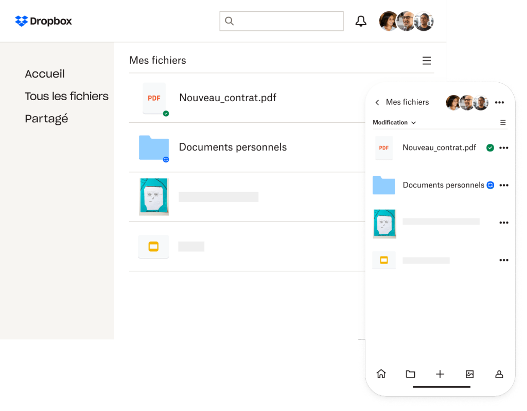 Organisé, sécurisé, toujours accessible