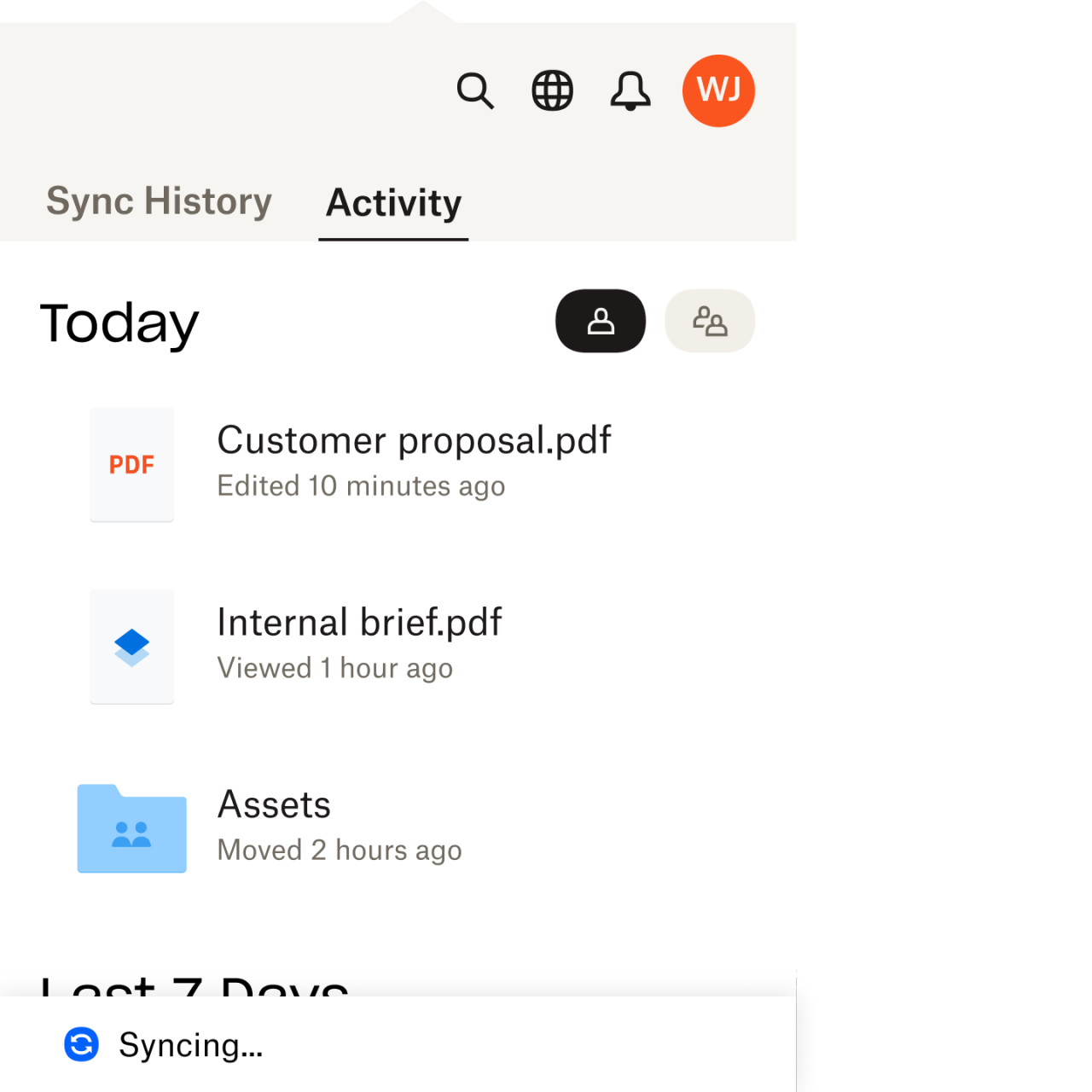 Dropbox Desktop Experience for macOS and Windows