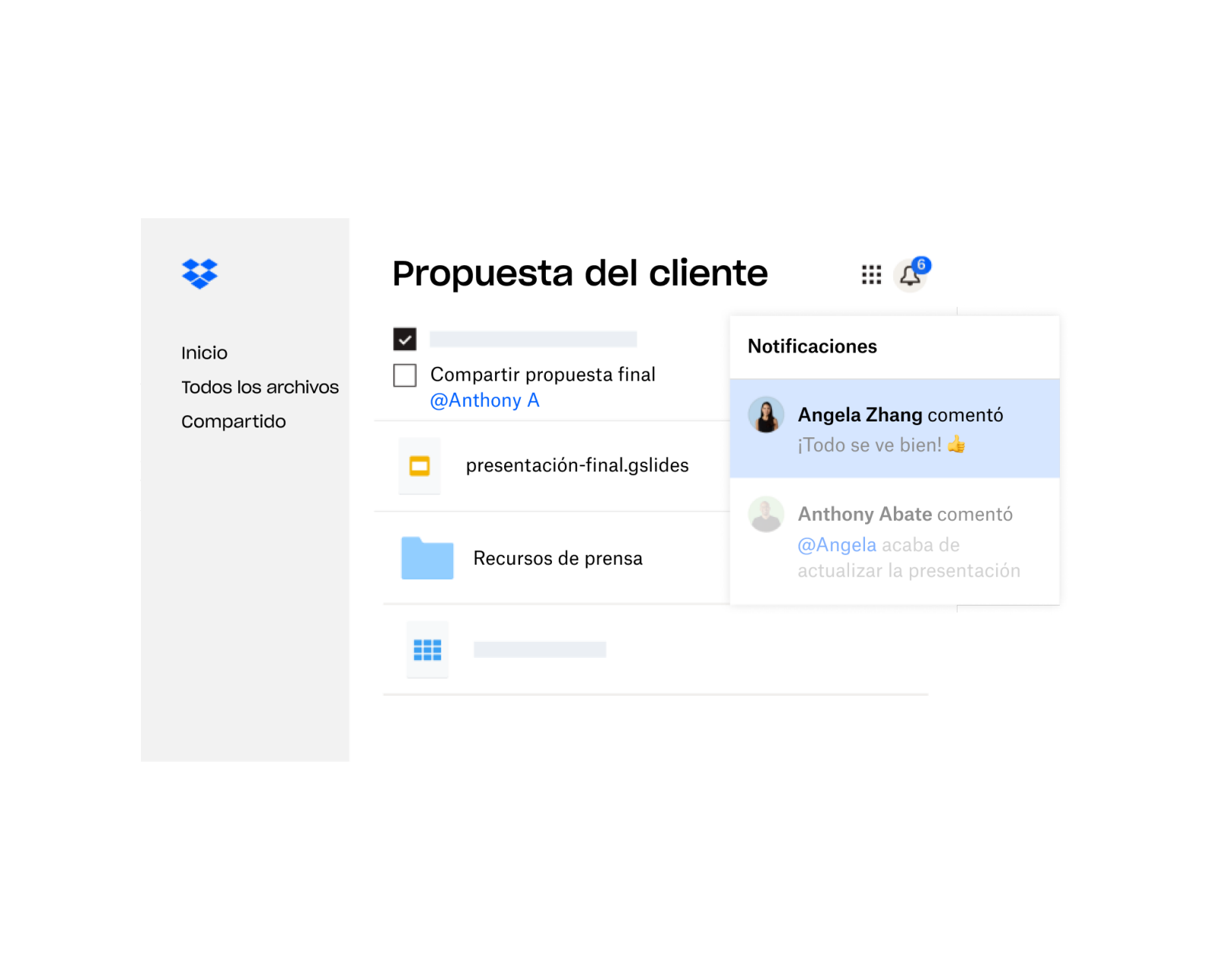 Qué es Dropbox. Descripción general de las características. Dropbox