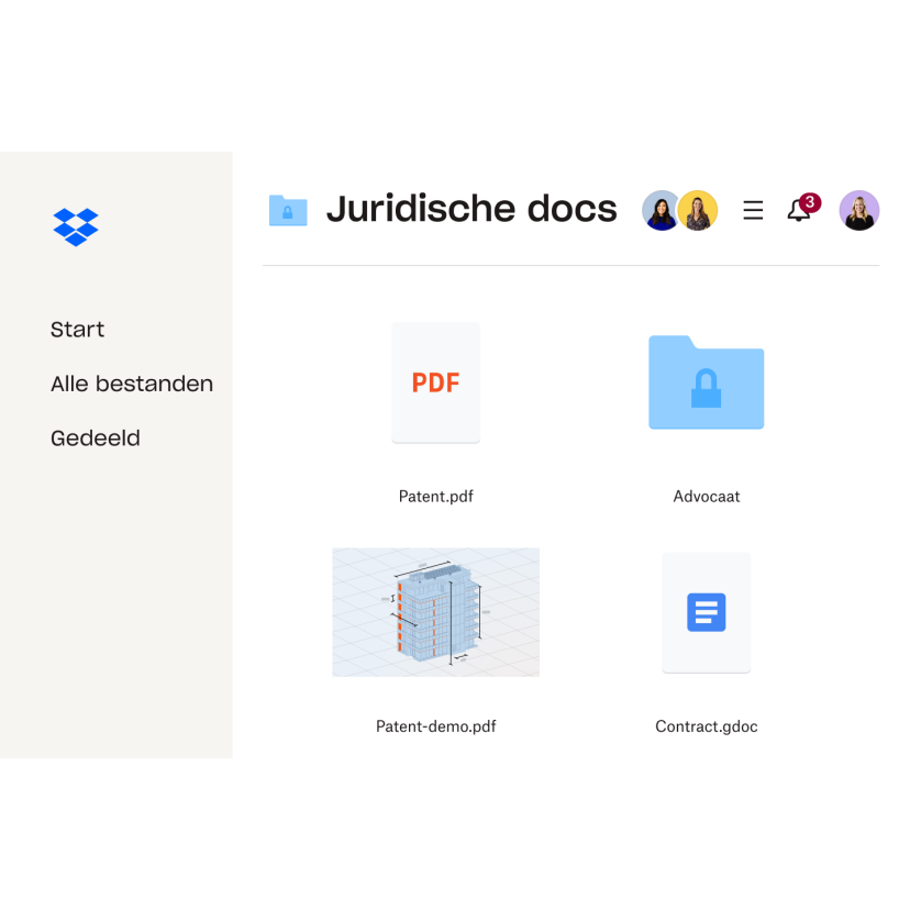 Veilige cloudopslag - Dropbox
