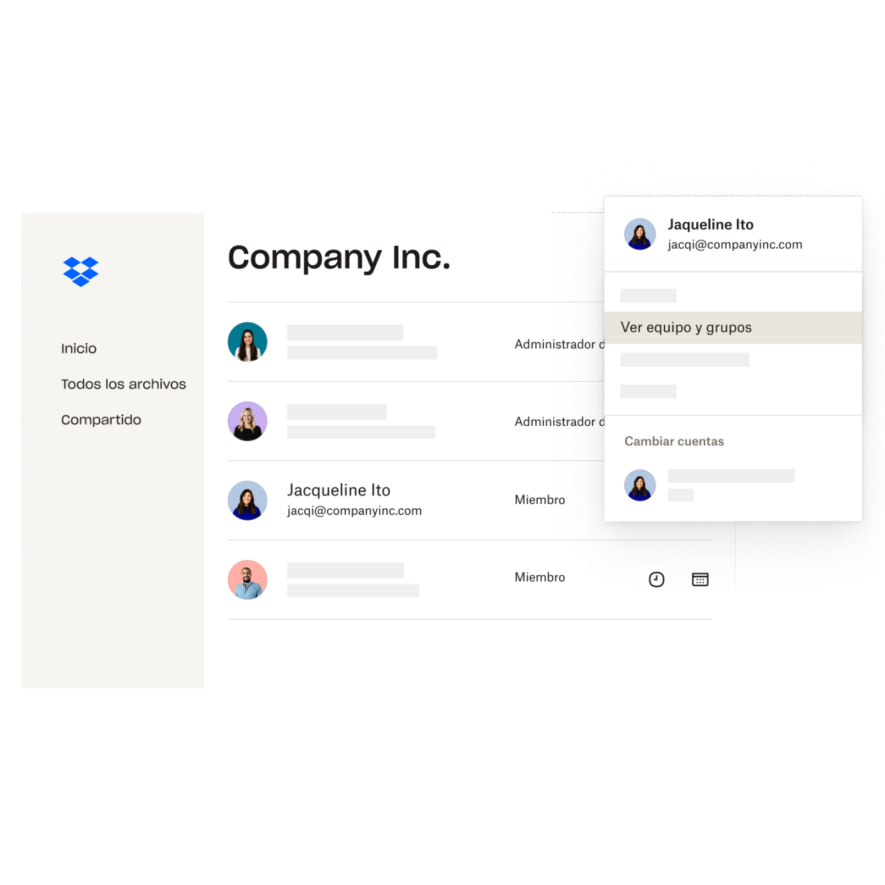 Almacenamiento seguro en la nube - Dropbox
