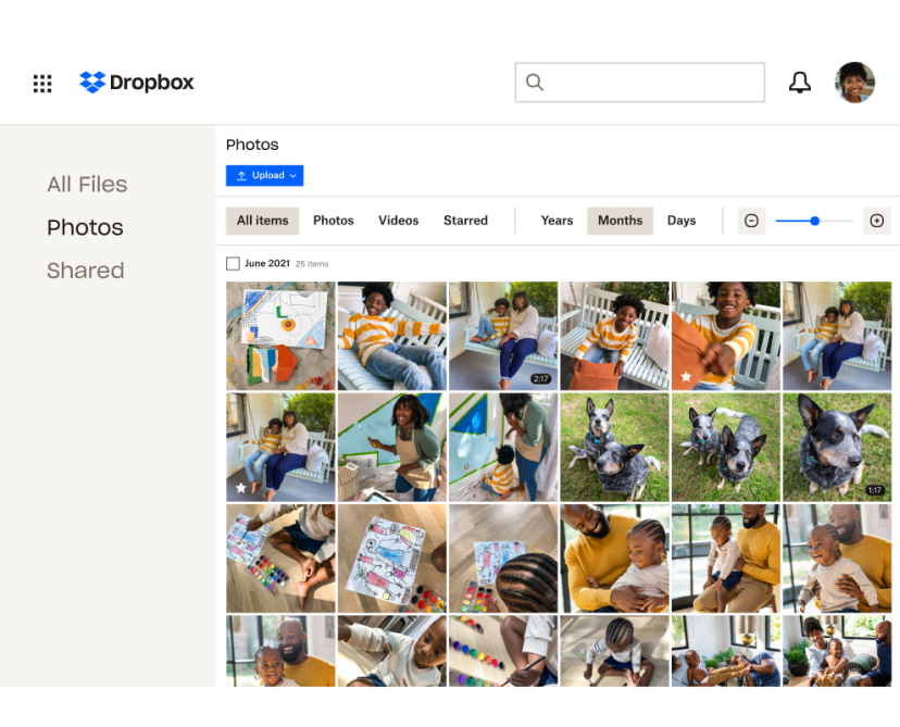 Cloud Photos: Photo Storage and Backup Online - Dropbox