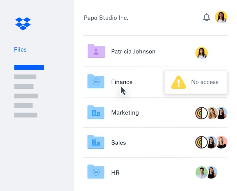 Secure Link Sharing App for Mobile Devices - Dropbox