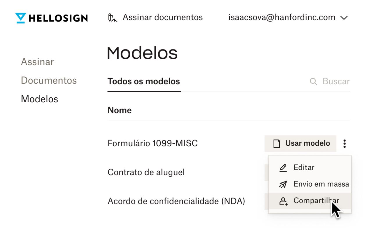 HelloSign Essentials do Dropbox