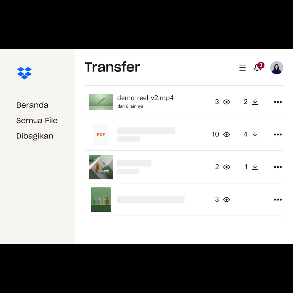 Transfer File yang Cepat dan Aman - Dropbox