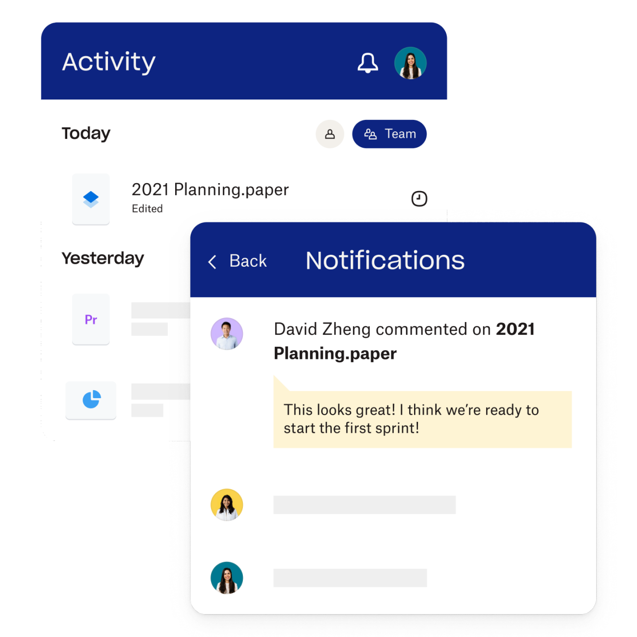 Share Folders - Dropbox