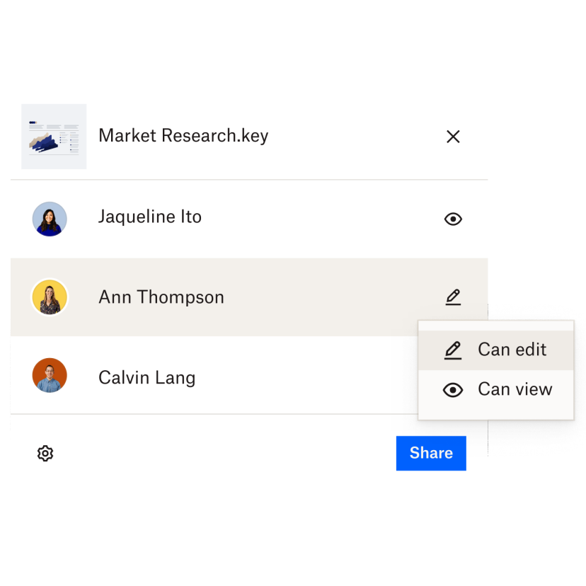 Share Files and Links - Dropbox