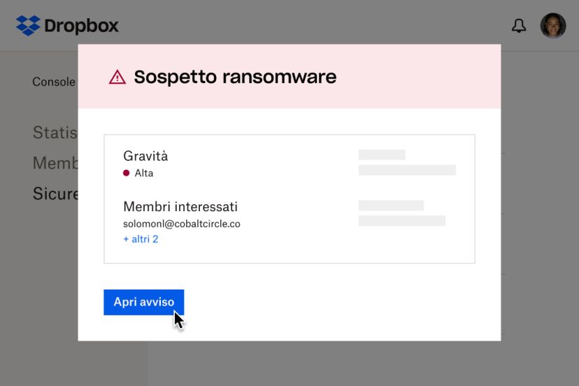Aggiornamenti dei prodotti Dropbox
