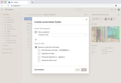 Dropbox Product Updates