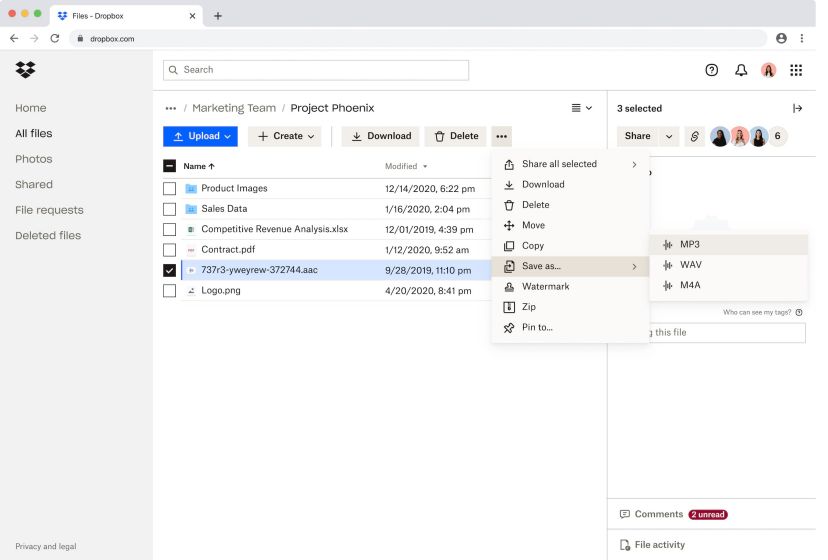 Dropbox Product Updates - April 2022
