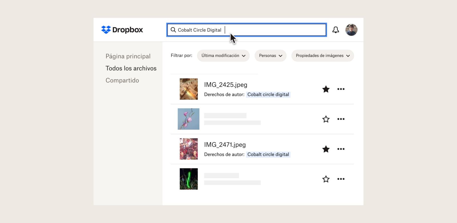 Actualizaciones de productos de Dropbox de diciembre de 2022