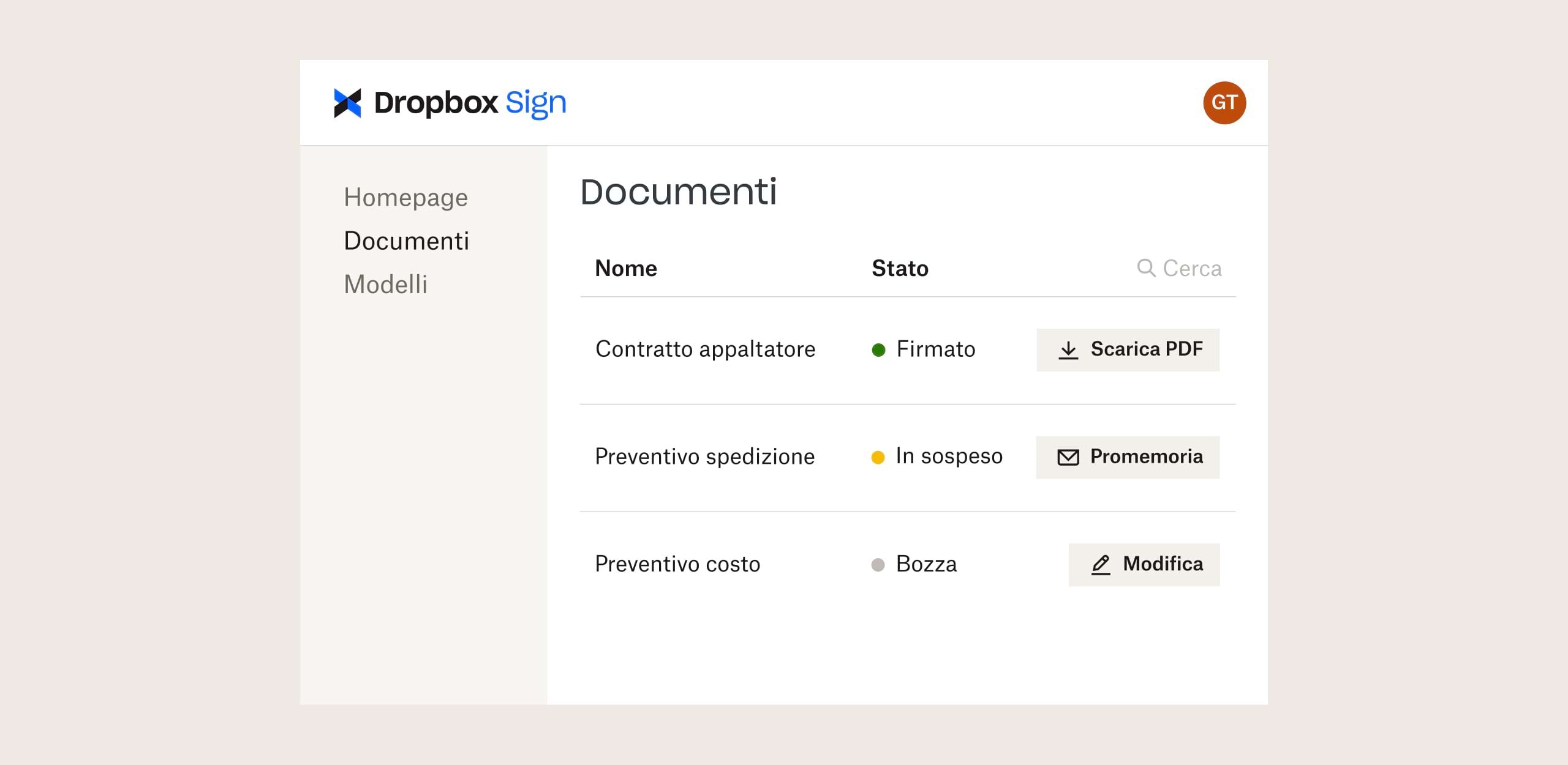 Aggiornamenti dei prodotti Dropbox Sign - Ottobre 2022