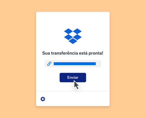 Transferência rápida e segura - Dropbox